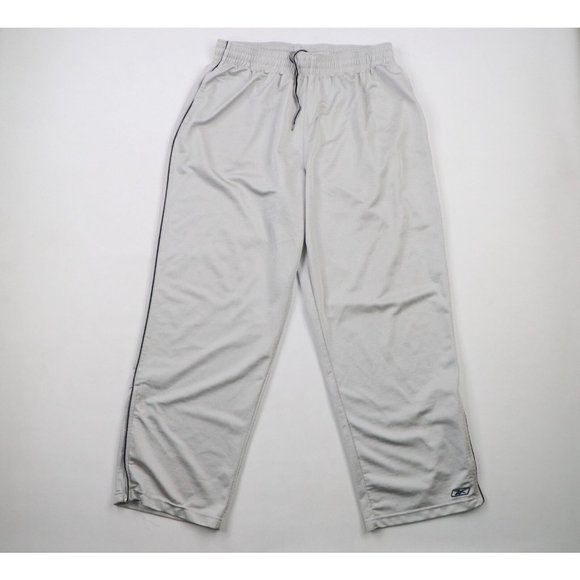 Reebok | Pants | Vintage Reebok Mens 2xl Xxl Classic Logo Wide Leg Mesh ...